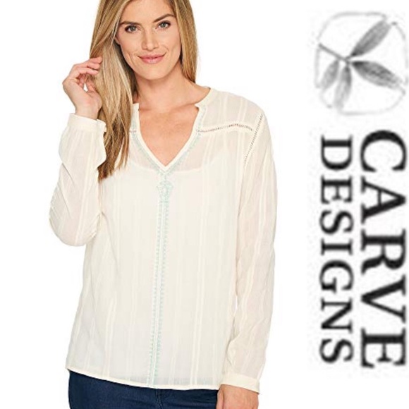 Carve Designs | Tops | Carve Designs Dunmore Top | Poshmark